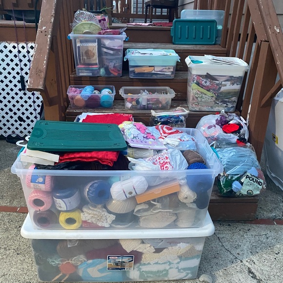 Art | Bundles Of Yarn And Arts Crafts Supplies For Sale | Poshmark